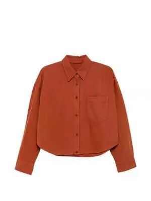 JNBY Cropped Button-up Shirt