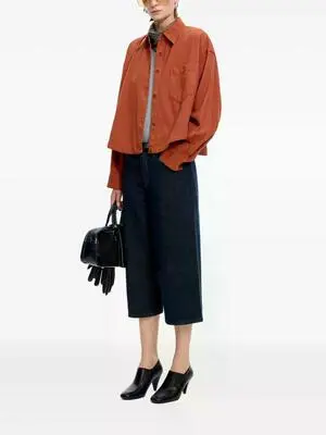 JNBY Cropped Button-up Shirt