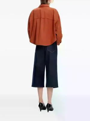 JNBY Cropped Button-up Shirt