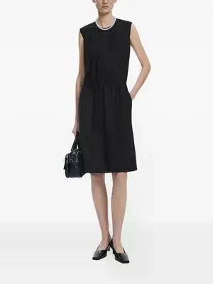 JNBY Sleeveless Round Neck Mini Dress - Black