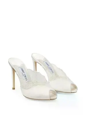 JIMMY CHOO Brigitte Mules 100