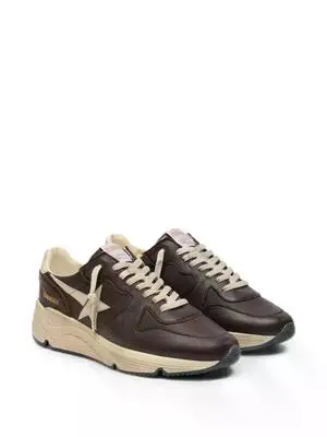 GOLDEN GOOSE Running Sole Sneakers - Brown