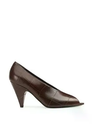 SERGIO ROSSI Beak Pumps - Brown