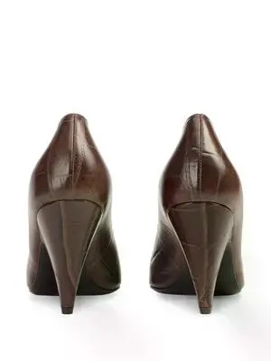 SERGIO ROSSI Beak Pumps - Brown