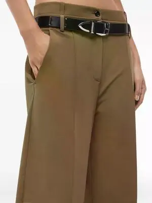 Pinko Belted Pintuck Tailored Trousers