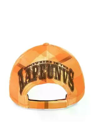 AAPE BY *A BATHING APE Aapeunvs Checked Baseball Cap