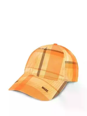 AAPE BY *A BATHING APE Checked Baseball Cap - Orange