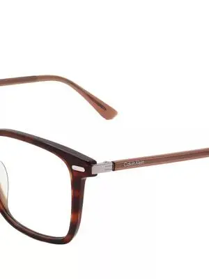 Calvin Klein Square-frame Glasses - Brown