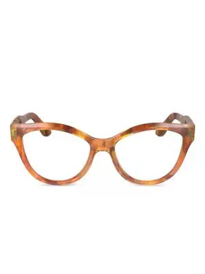 Calvin Klein Cat-eye Acetate Frames - Brown