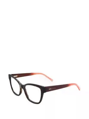 Missoni Tortoiseshell Effect Cat-eye Frame Glasses - Brown