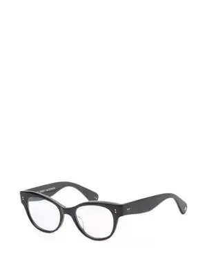 Garrett Leight Garrett Leight Octavia Cat-Eye Eyeglasses Black