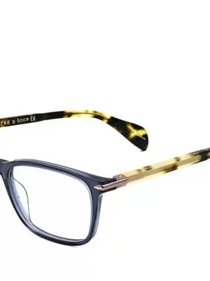 Rag & Bone Tortoiseshell-effect Rectangle-frame Glasses