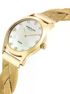 KENNETH COLE Logo-detail 34mm Watch