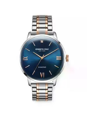 KENNETH COLE Diamond 42mm Watch - Blue