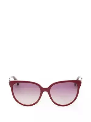 SWAROVSKI Crystal-embellished Cat-eye Sunglasses - Red