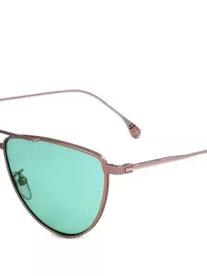 Paul Smith Matte Finish Geometric Frame Sunglasses