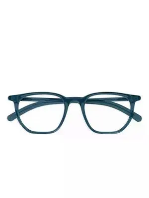 Montblanc Square-frame Glasses - Blue