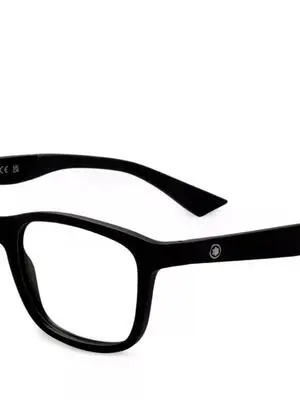 Montblanc Logo-plaque Square-frame Glasses