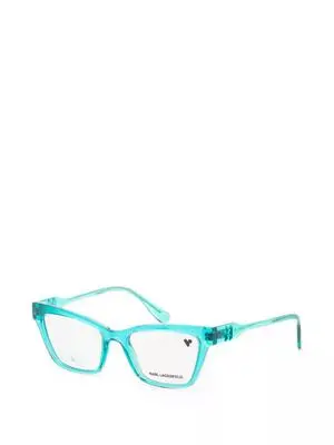Karl Lagerfeld Cat-eye Frame Glasses - Blue