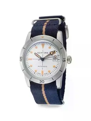 GLYCINE Sea Kraken 39mm Watch - White