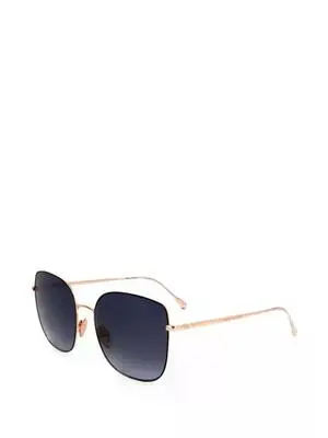 Isabel Marant Geometric-frame Sunglasses - Gold