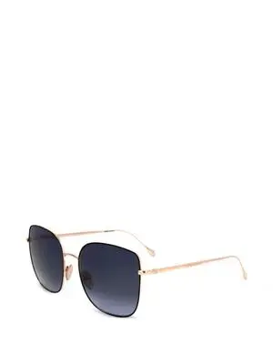 Isabel Marant Geometric-frame Sunglasses - Gold