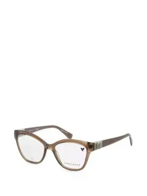 Longchamp Cat-eye Glasses - Brown