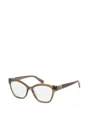 Longchamp Cat-eye Glasses - Brown