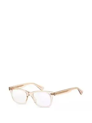 Garrett Leight Buchanan Square-frame Eyeglasses - Neutrals