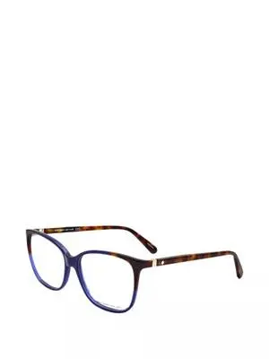 Kate Spade New York Karlyn Tortoiseshell-effect Square-frame Glasses - Blue