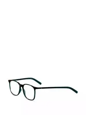Montblanc Square-frame Glasses - Green