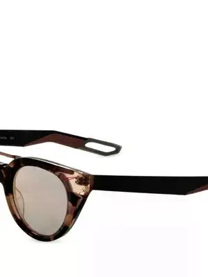 Nike Tortoiseshell Round Frame Sunglasses