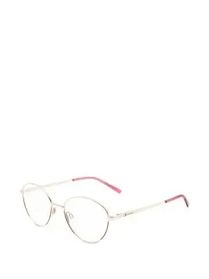 Missoni Round Frame Eyeglasses - Gold