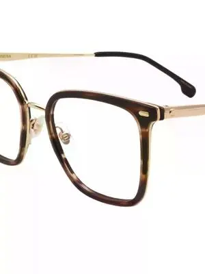 Carrera Eyewear Tortoiseshell-effect Square-frame Eyeglasses - Brown