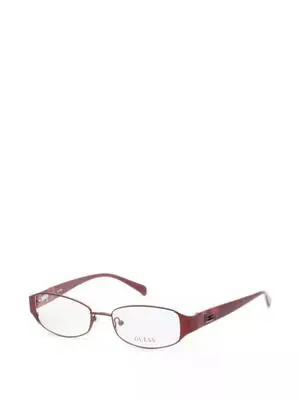 Guess Geometric-frame Glasses - Red