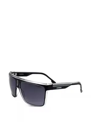 Carrera Eyewear Square Frame Sunglasses With Logo Detail - Black