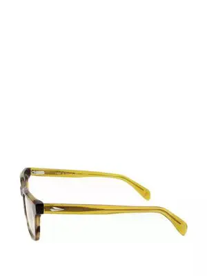 Rag & Bone Horn-effect Rectangle-frame Glasses