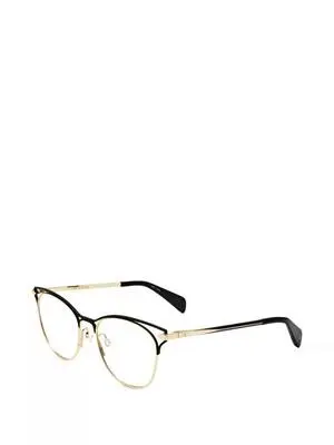 Rag & Bone Round Frame Eyeglasses - Black