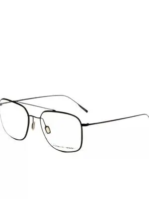 Porsche Design Double-bridge Geometric-frame Glasses