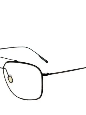Porsche Design Double-bridge Geometric Eyeglasses - Blue