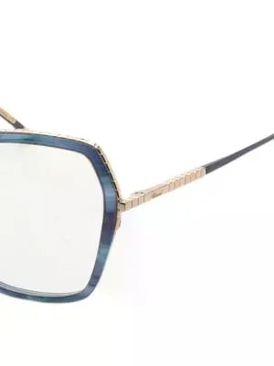 Chopard Geometric Frame Eyeglasses