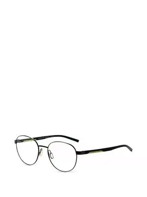 Porsche Design Round-frame Glasses - Black