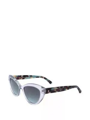 Kate Spade New York Cat-eye Sunglasses With Tortoiseshell Effect - White