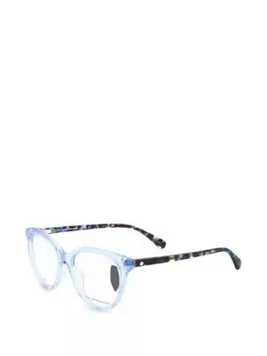 Kate Spade New York Tortoiseshell-effect Cat-eye Glasses