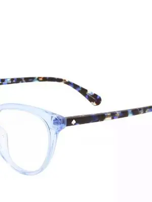 Kate Spade New York Tortoiseshell-effect Cat-eye Glasses - Blue