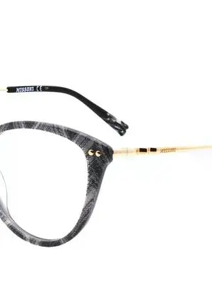 Missoni Patterned Cat Eye Eyeglasses