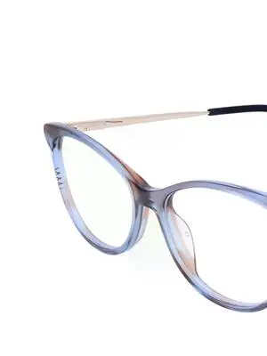 Missoni Cat-eye Frame Glasses - Gold