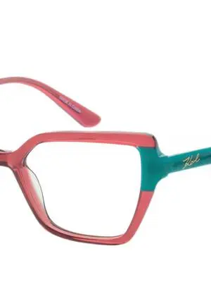 Karl Lagerfeld Cat-eye Frame Glasses - Red