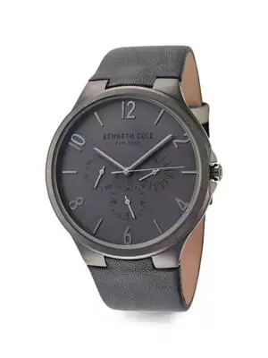 KENNETH COLE Classic 44mm Watch - Grey