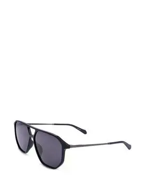 Fossil Geometric-frame Sunglasses - Black